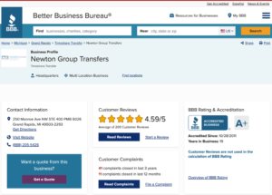 Newton Group Transfers Review - Cost, Fees & Rating in 2023